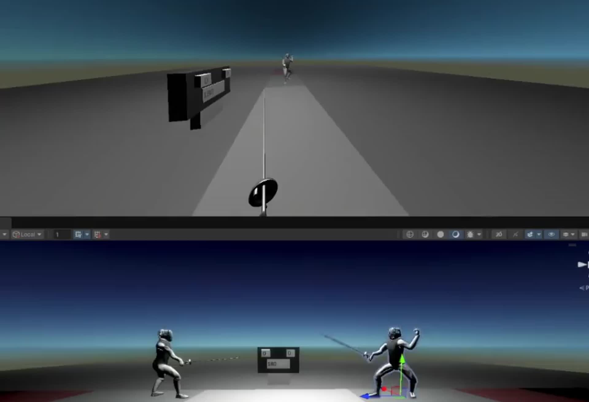 ArtStation - Fencing Swordfighting Vr Game Prototype