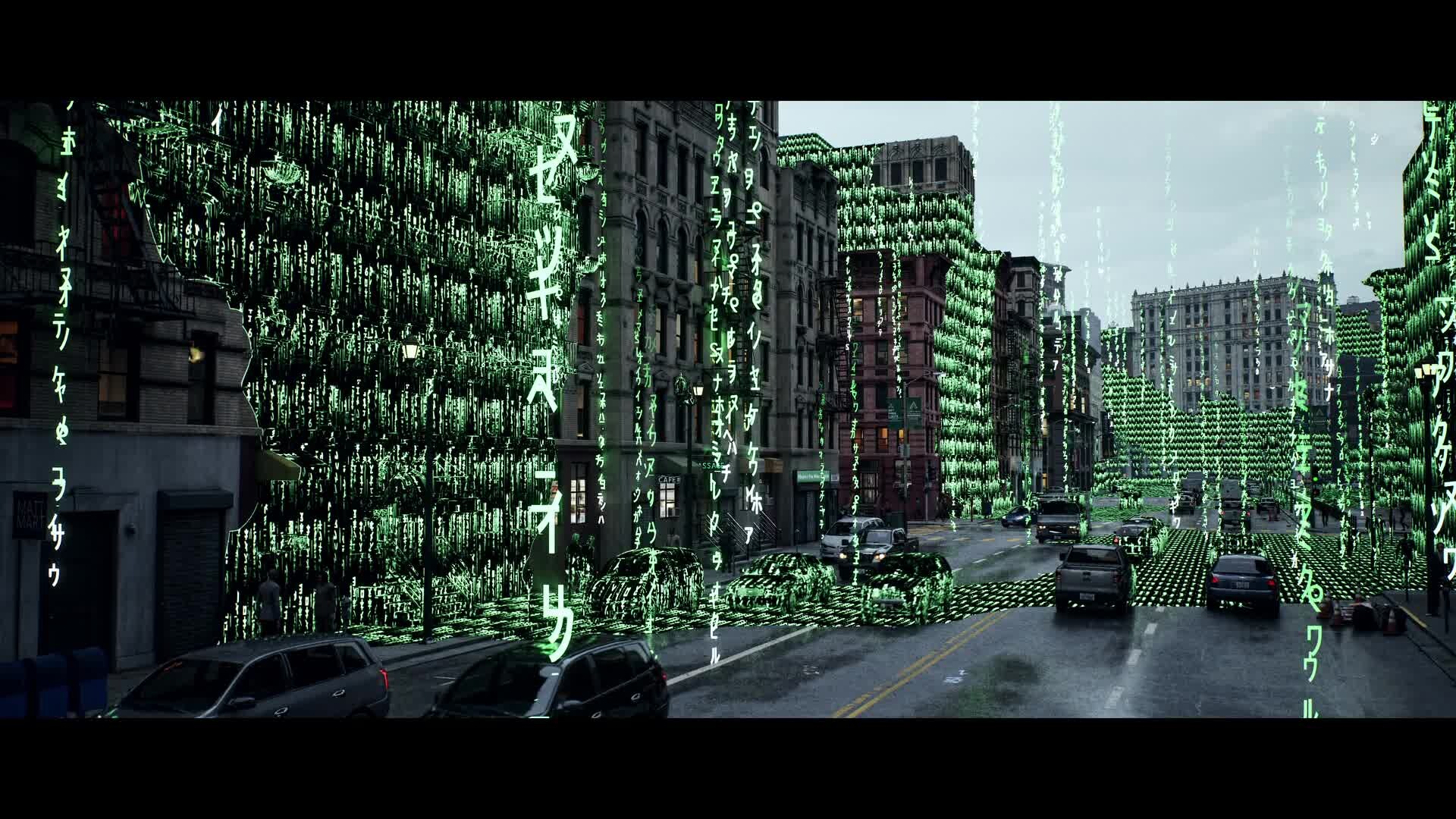 ArtStation - The Matrix Inspired Postprocess Shader