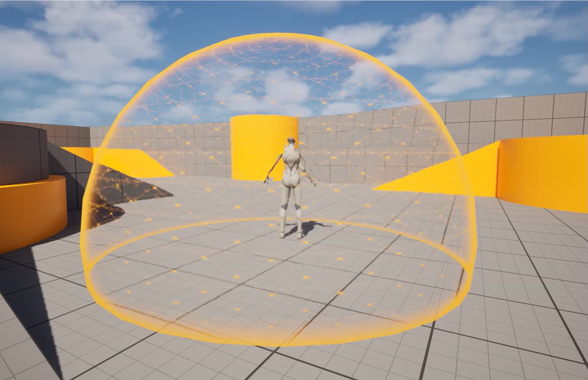 ArtStation - Procedural Force Field - UE5
