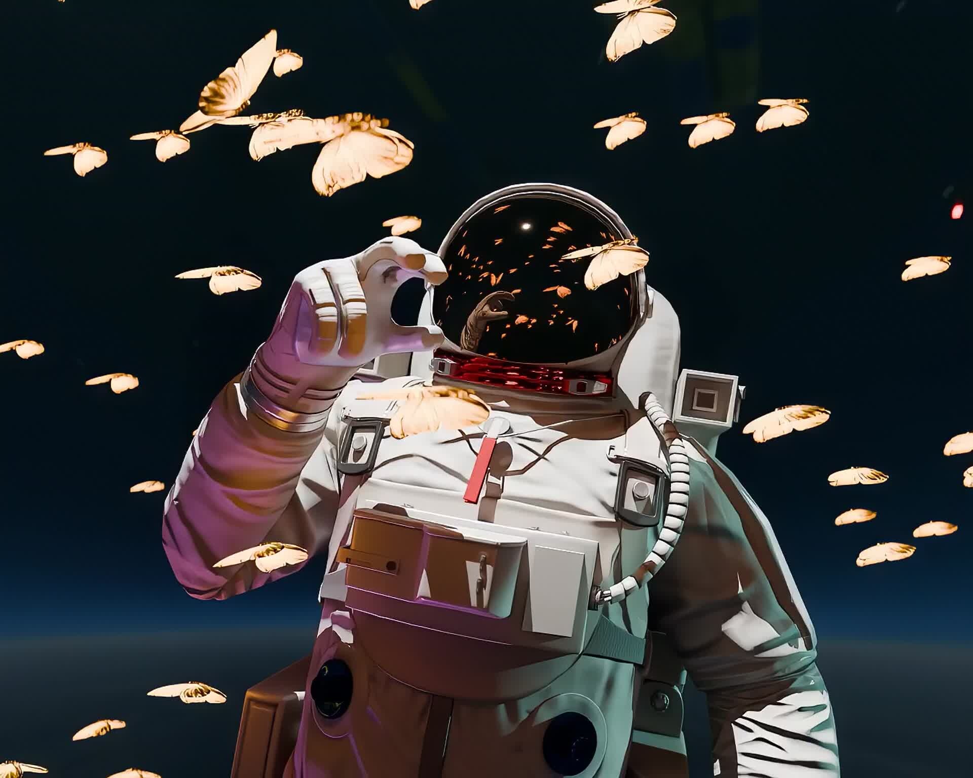 ArtStation - Astronaut scene