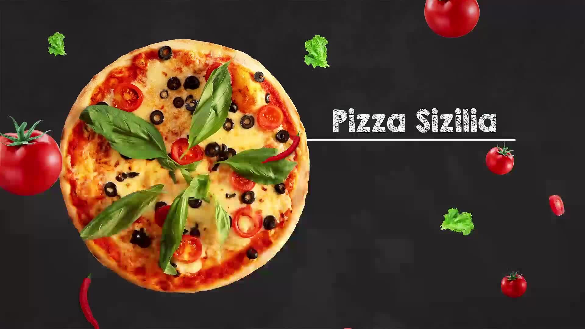 ArtStation - Motion Graphics for Digital Restaurant Menu