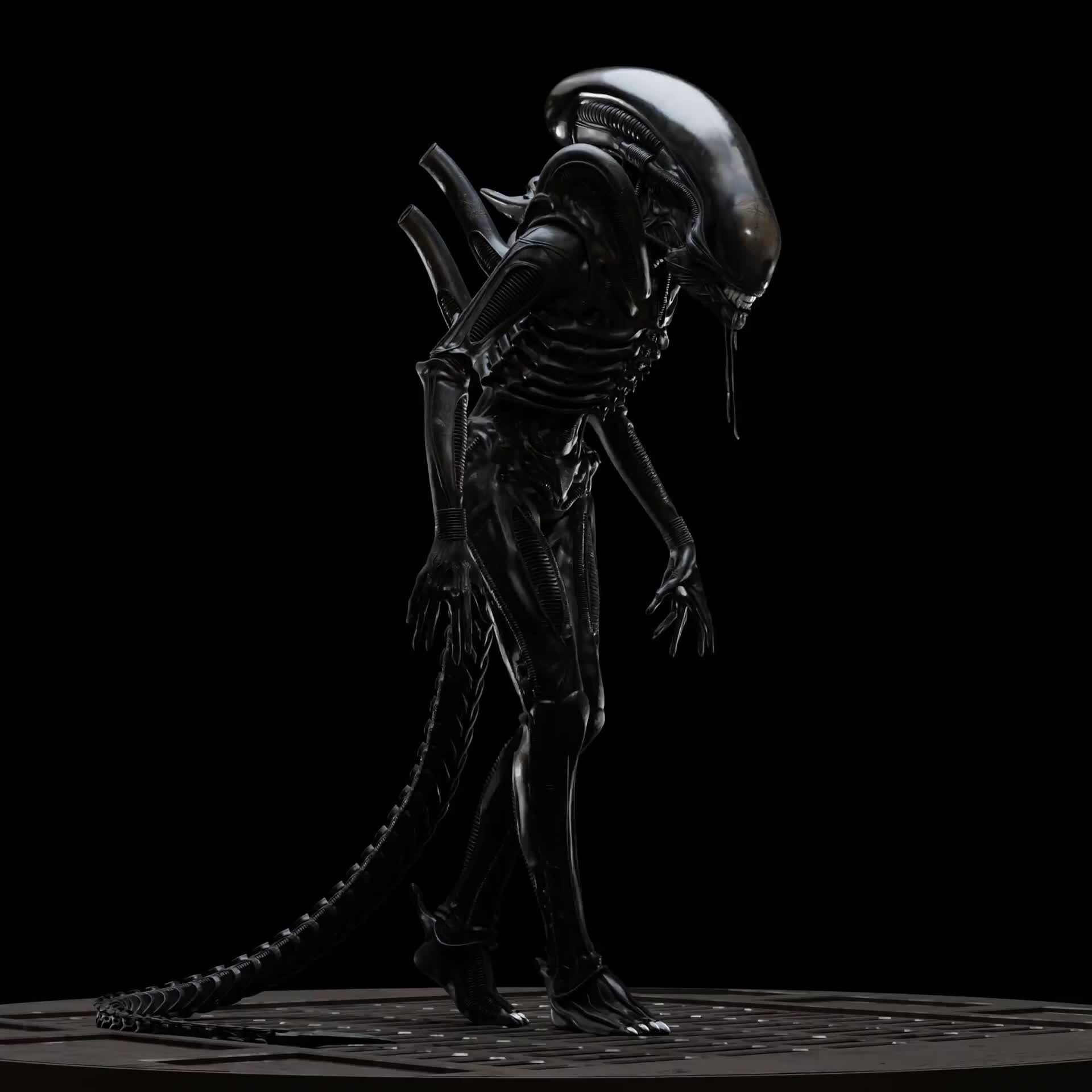 ArtStation - Giger's Alien Turntable