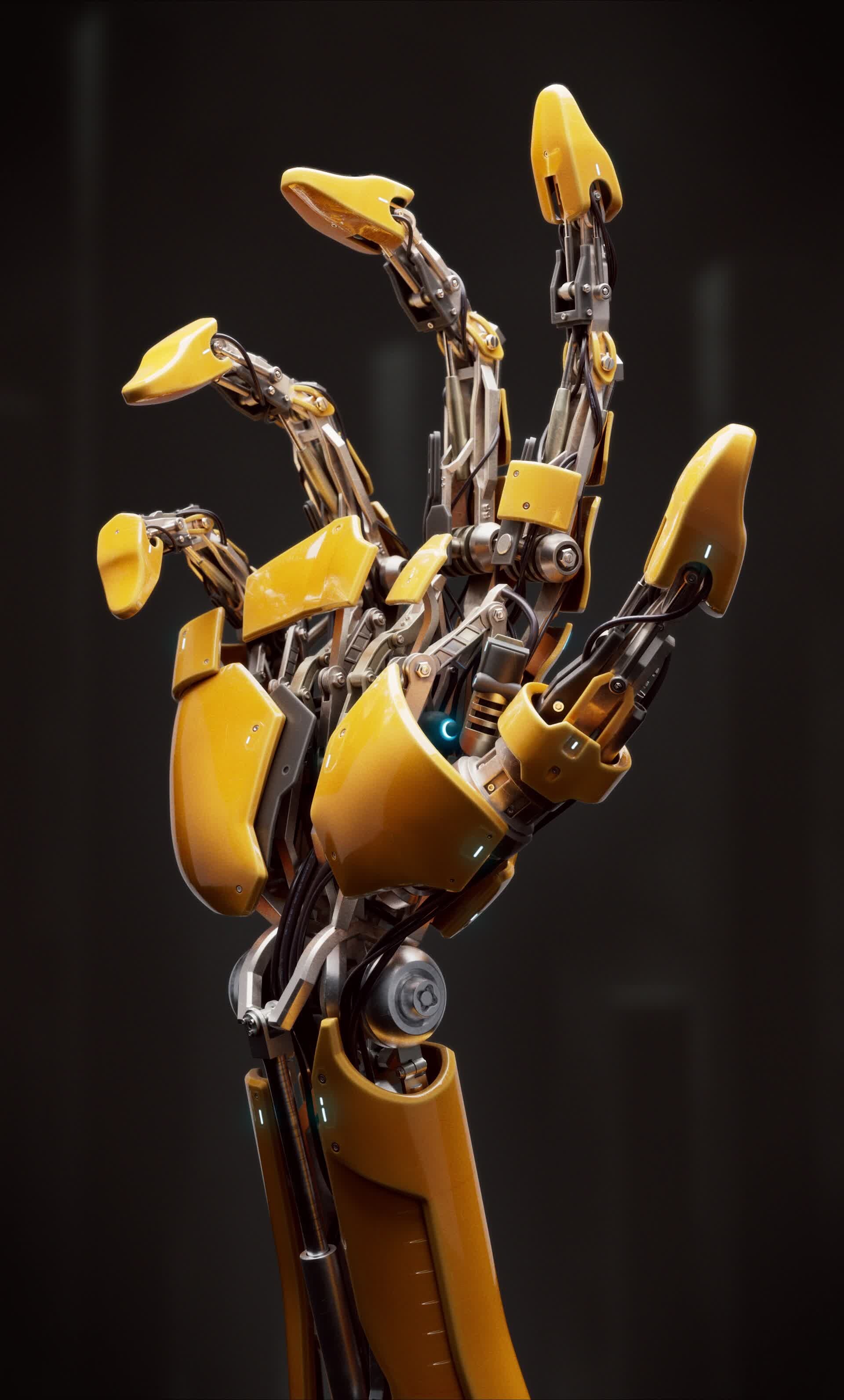 ArtStation - Mechanical Hand