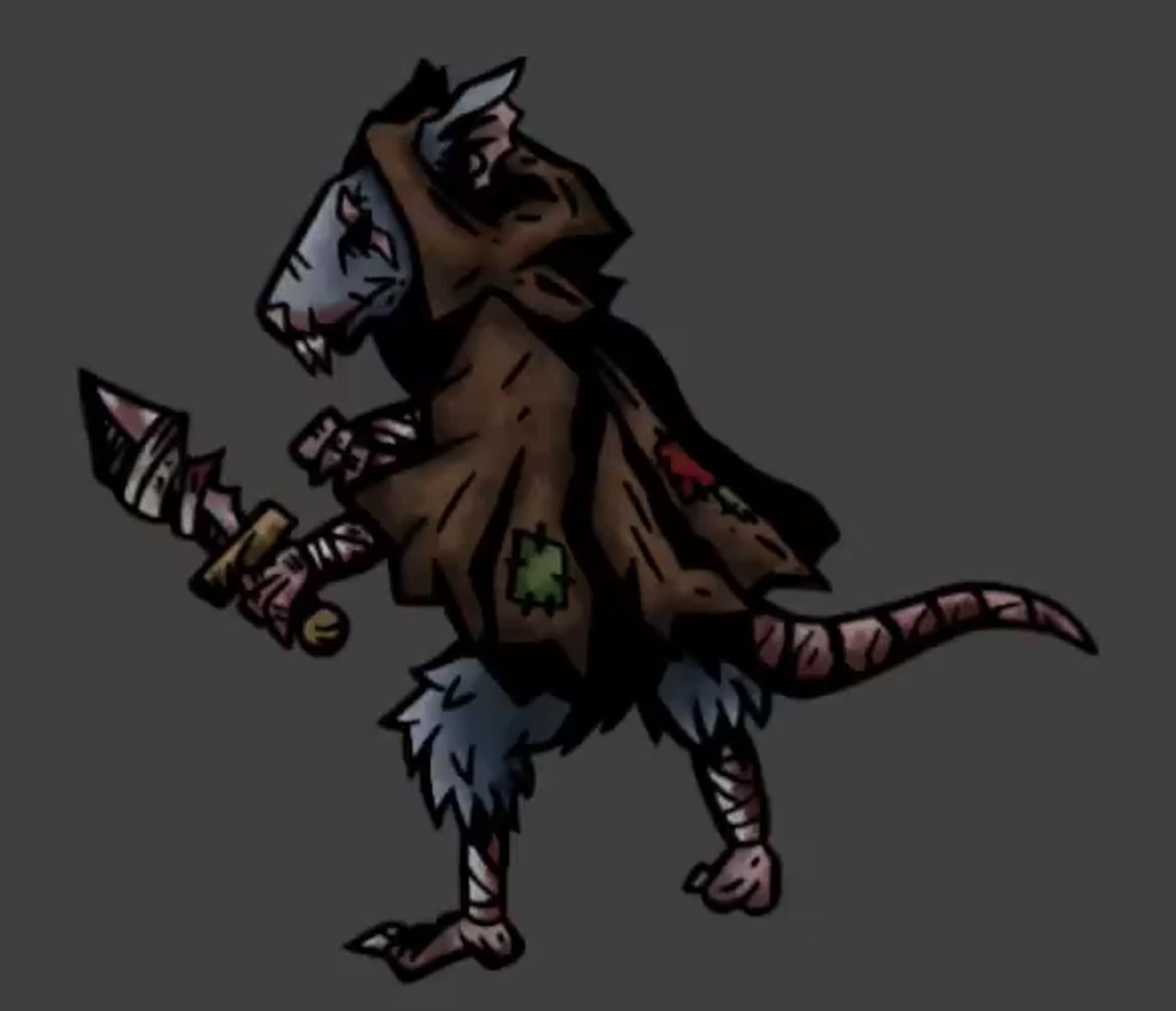 ArtStation - Rat Idle Animation in Darkest Dungeon Style