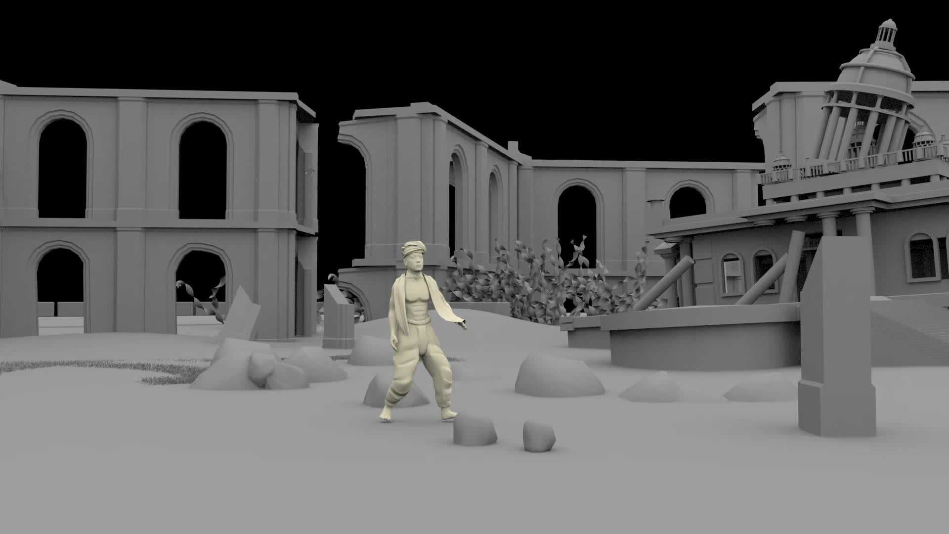 ArtStation - 3D Toon shader | Maya| Tumbbad