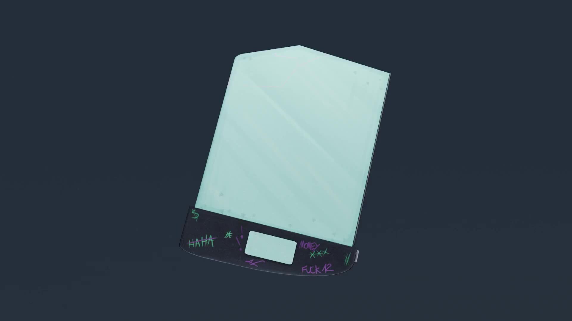 ArtStation - Holographic Cyberpunk Tablet