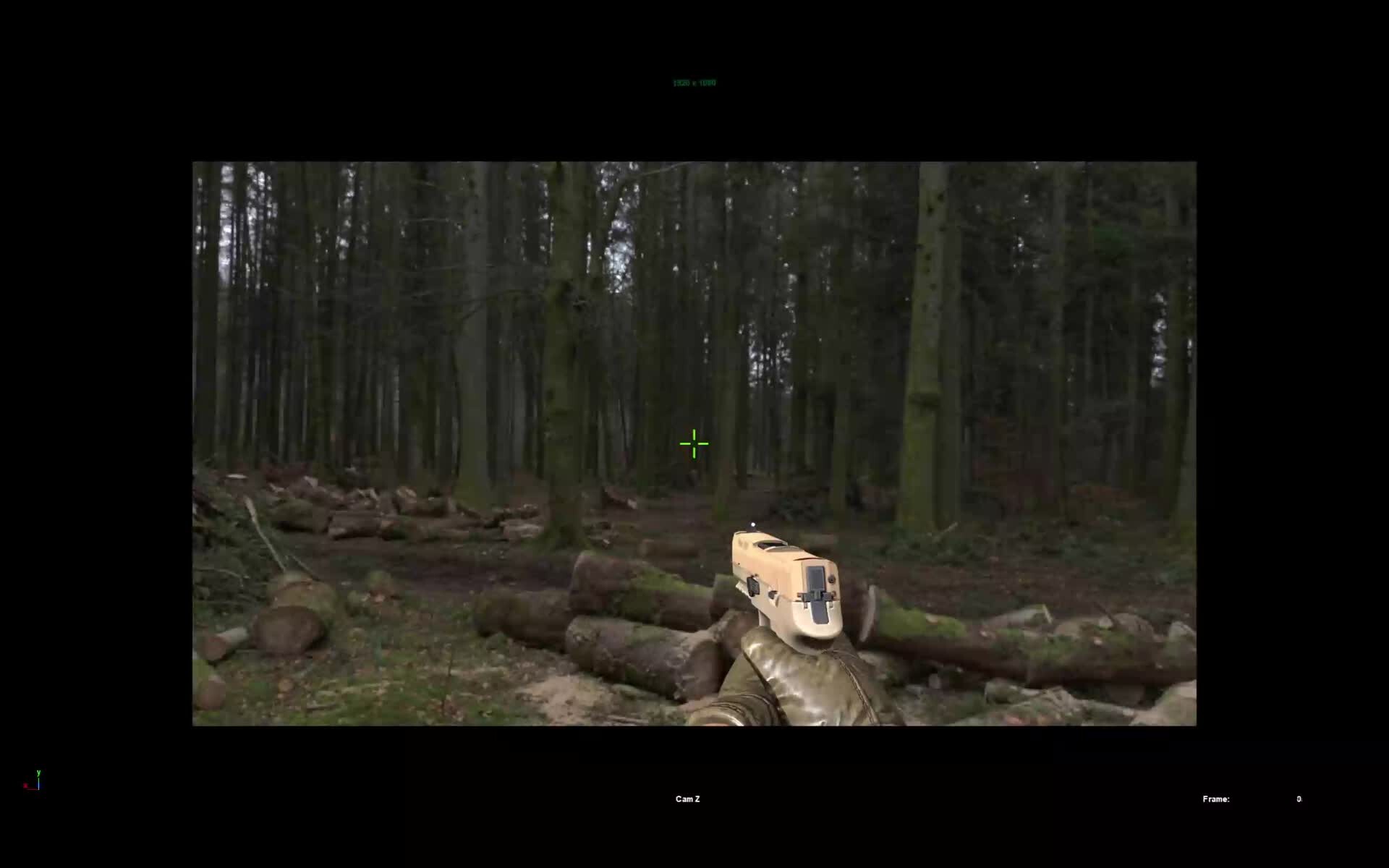 ArtStation - First Person Pistol Animation Sequence