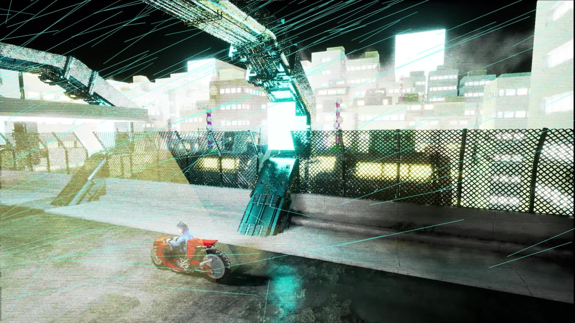 ArtStation - Bike Animation Loop