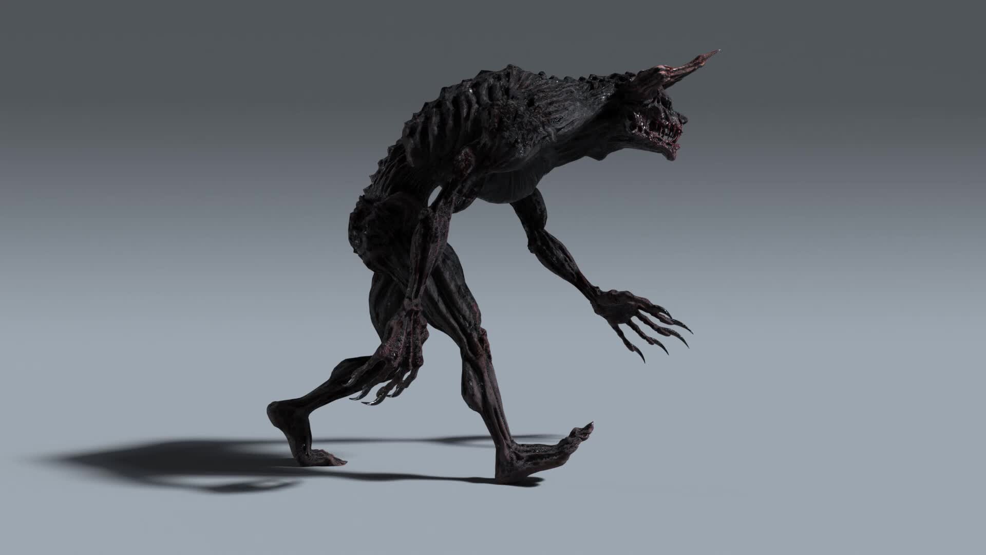 ArtStation - Monster Animation for live action film