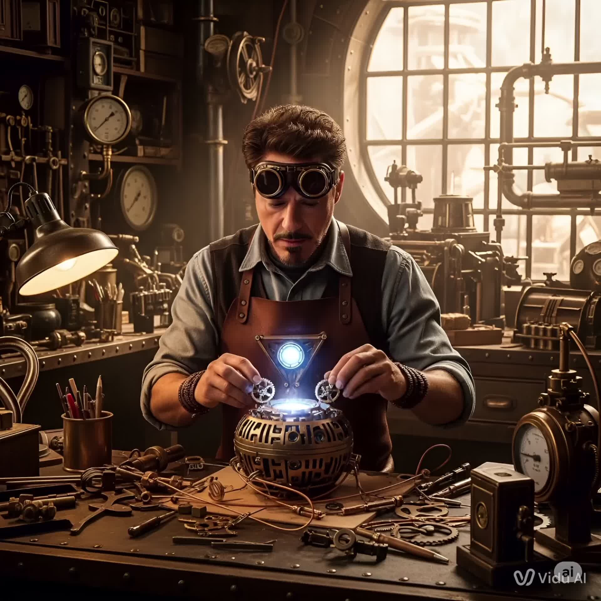 ArtStation - Tony Stark create Reactor