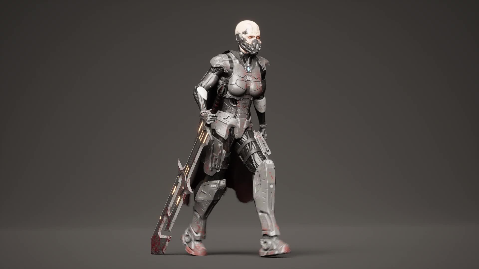 ArtStation - Enyo - Walk cycle practice