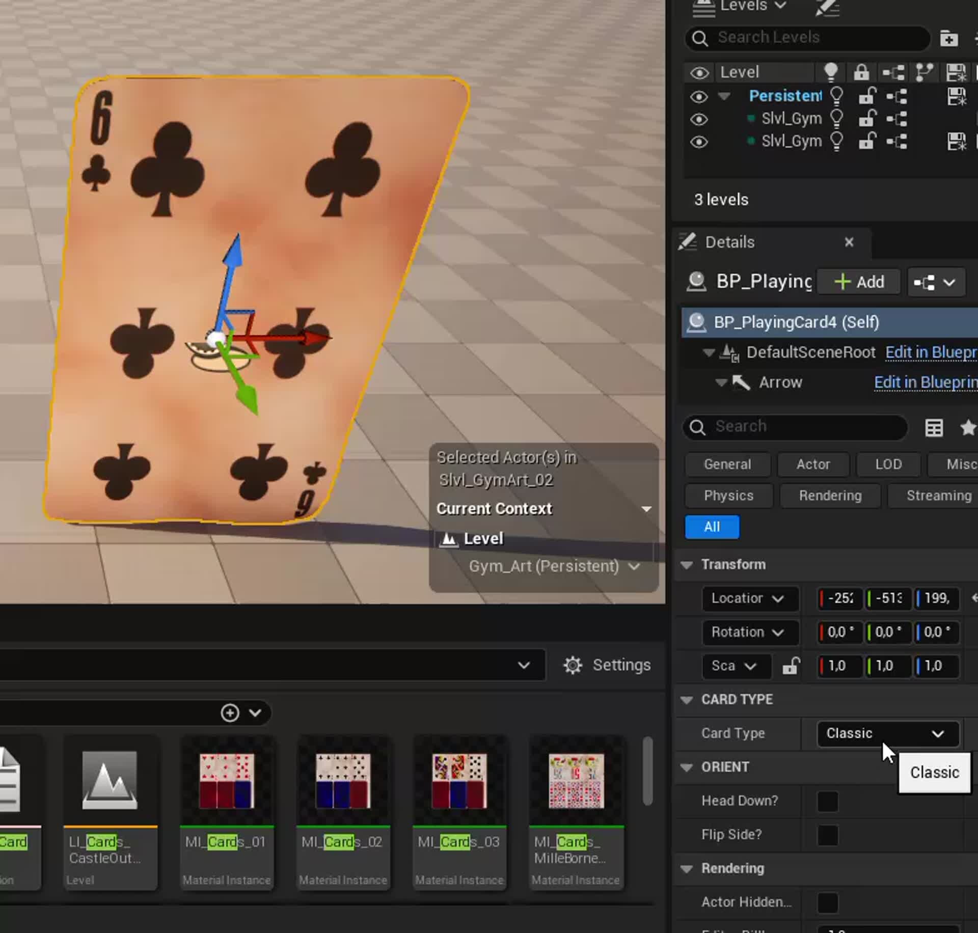 ArtStation - "Critter Eats" - Random cards Blueprint - University project