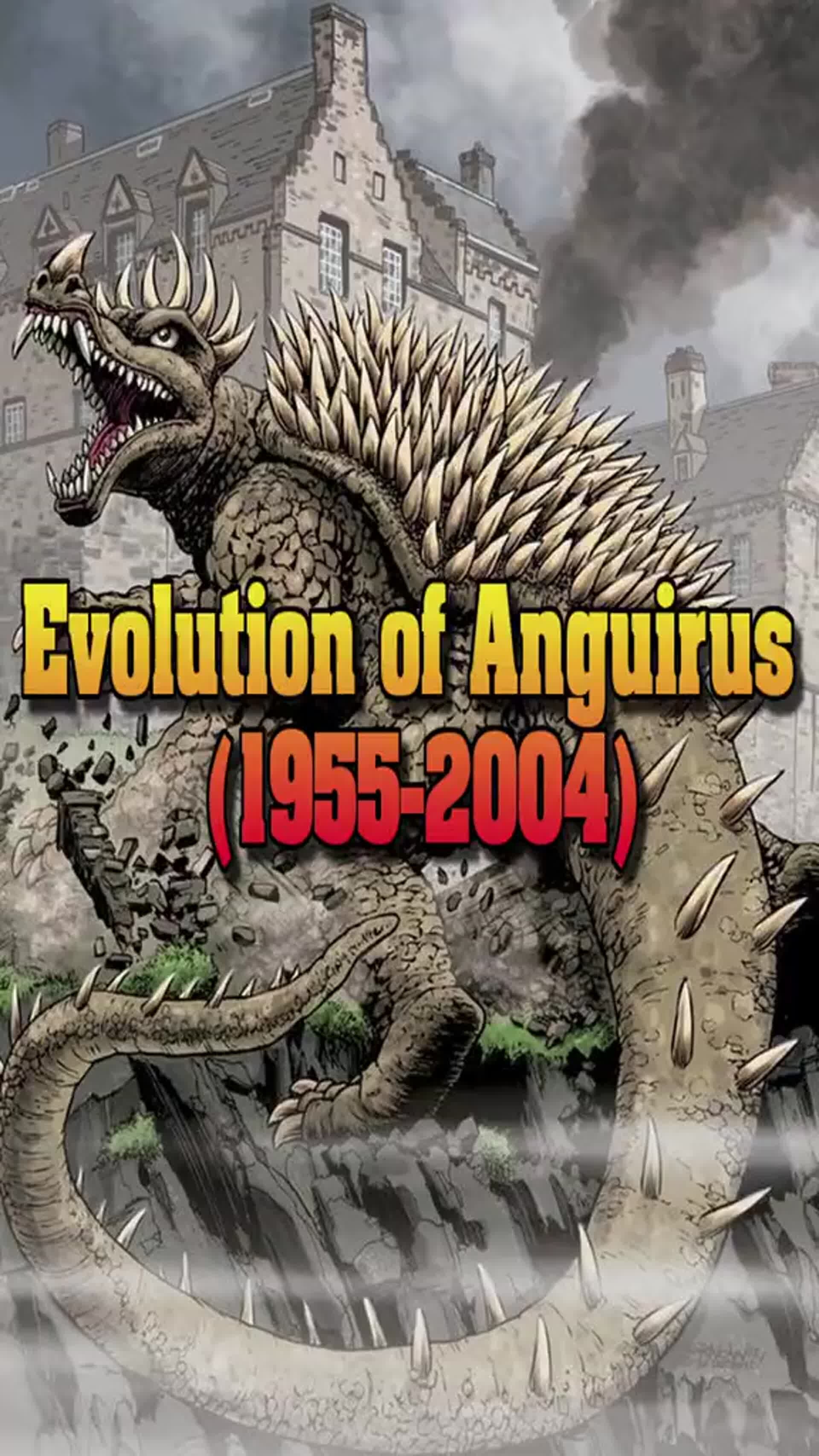 ArtStation - Evolution of Anguirus (1955-2004)