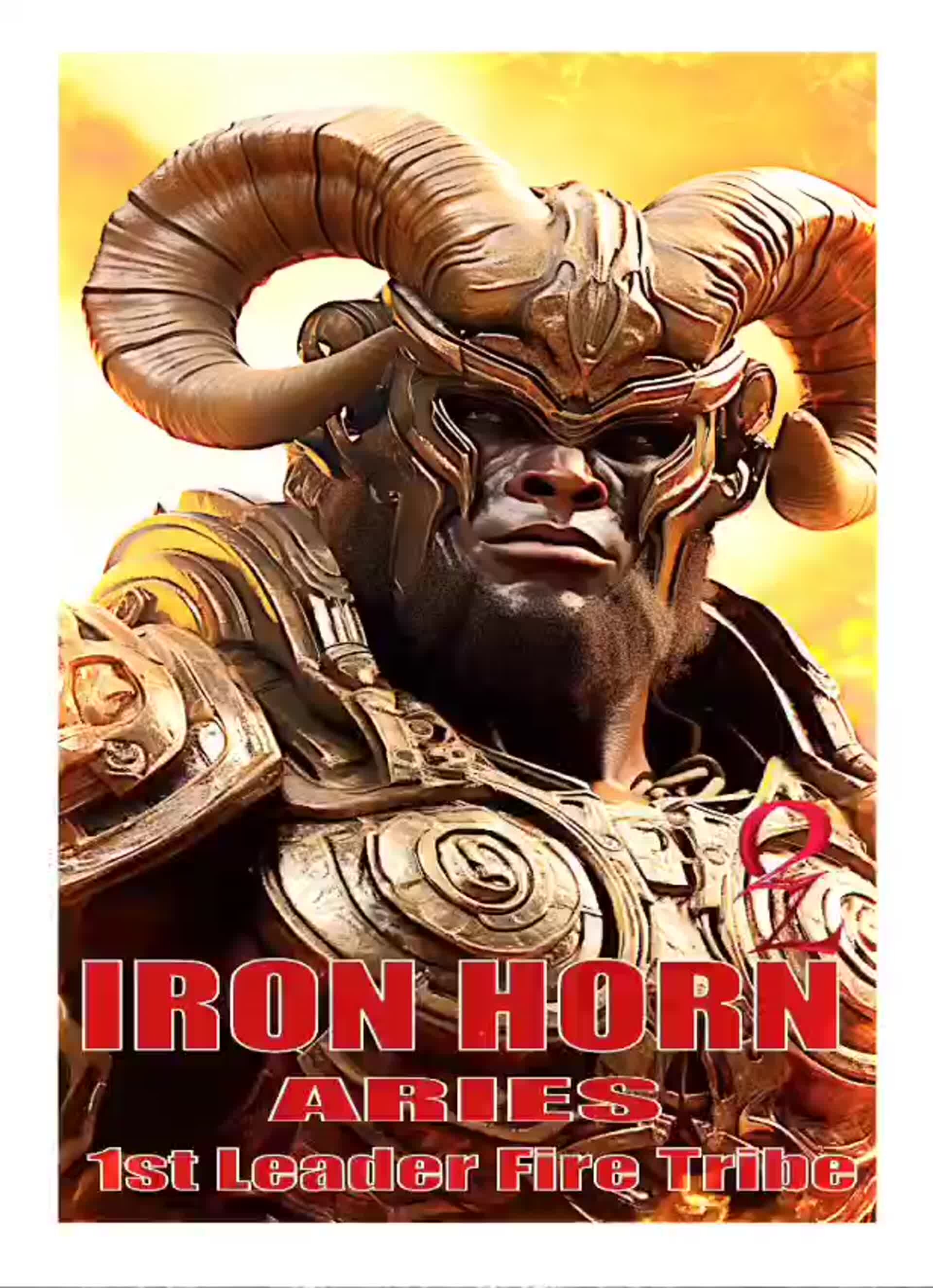 ArtStation - IRON HORN: 1st LEADER FIRE TRIBE