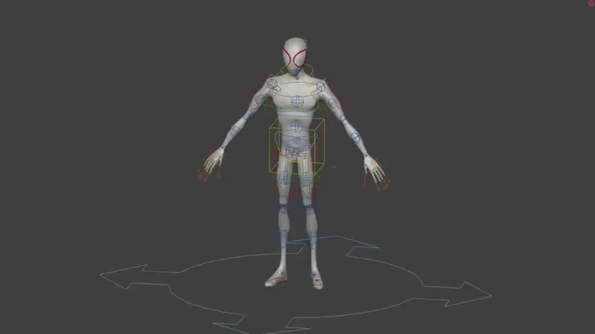 ArtStation - Rig Showcase & Walk Cycle Test