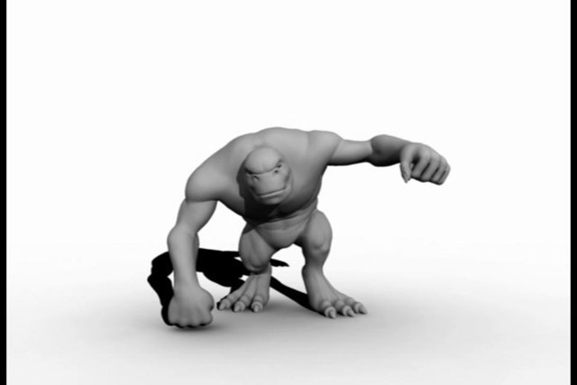 ArtStation - Creature Animation: Battle Cry