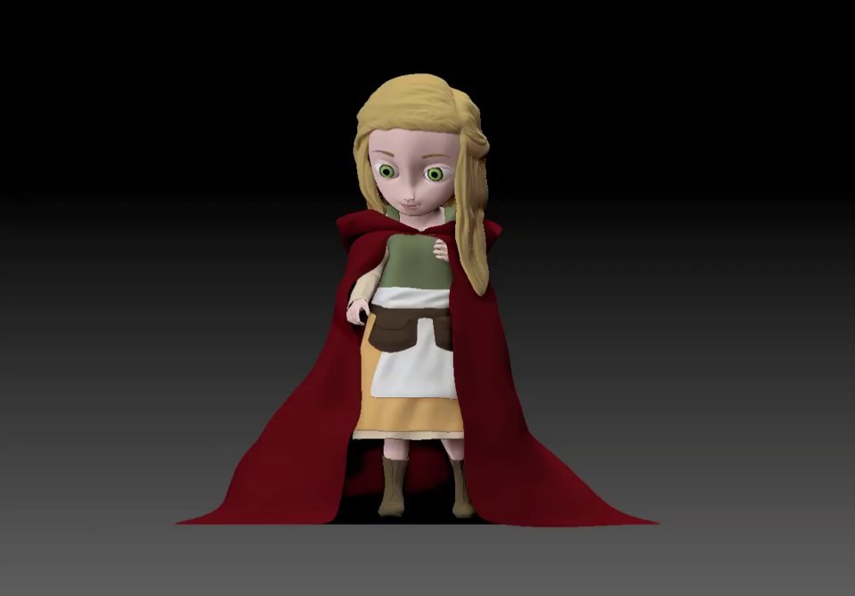 ArtStation - WIP Fable Turntable