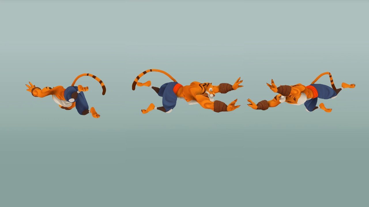 ArtStation - TIger Run Cycle