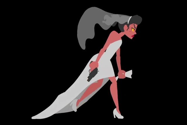 ArtStation - Angry Bride - Walk Cycle