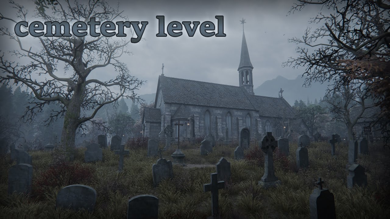 ArtStation - Cemetery level