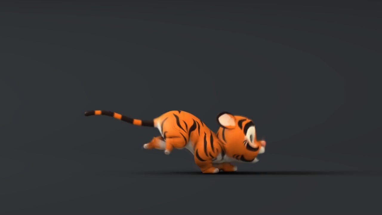 ArtStation - Tiger Run