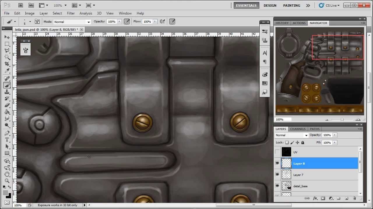 ArtStation - Texturing Progress Videos I forgot To Upload