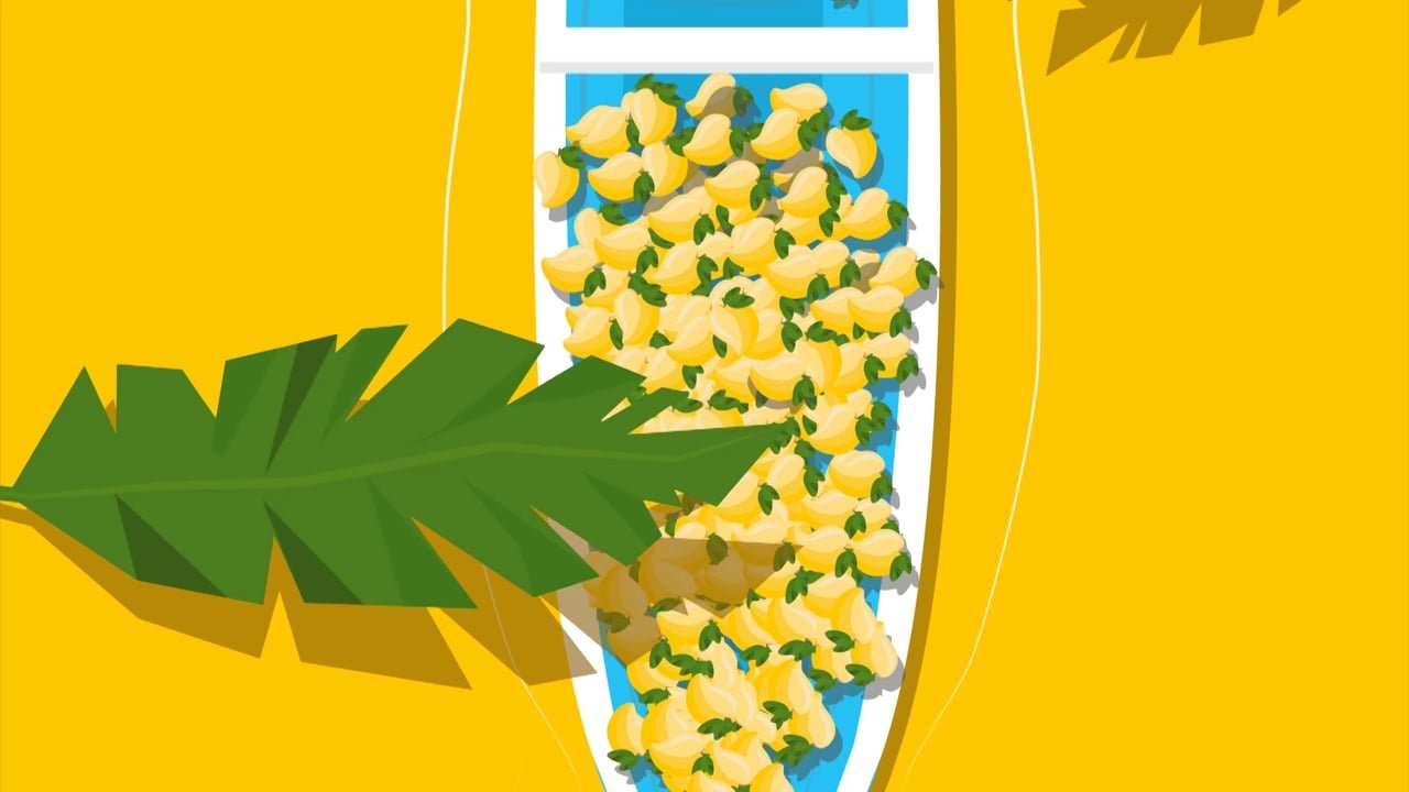 ArtStation - Mlgova mango Juice 2d animation