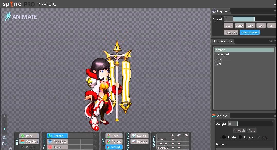 ArtStation - 2D Animation - Game Character