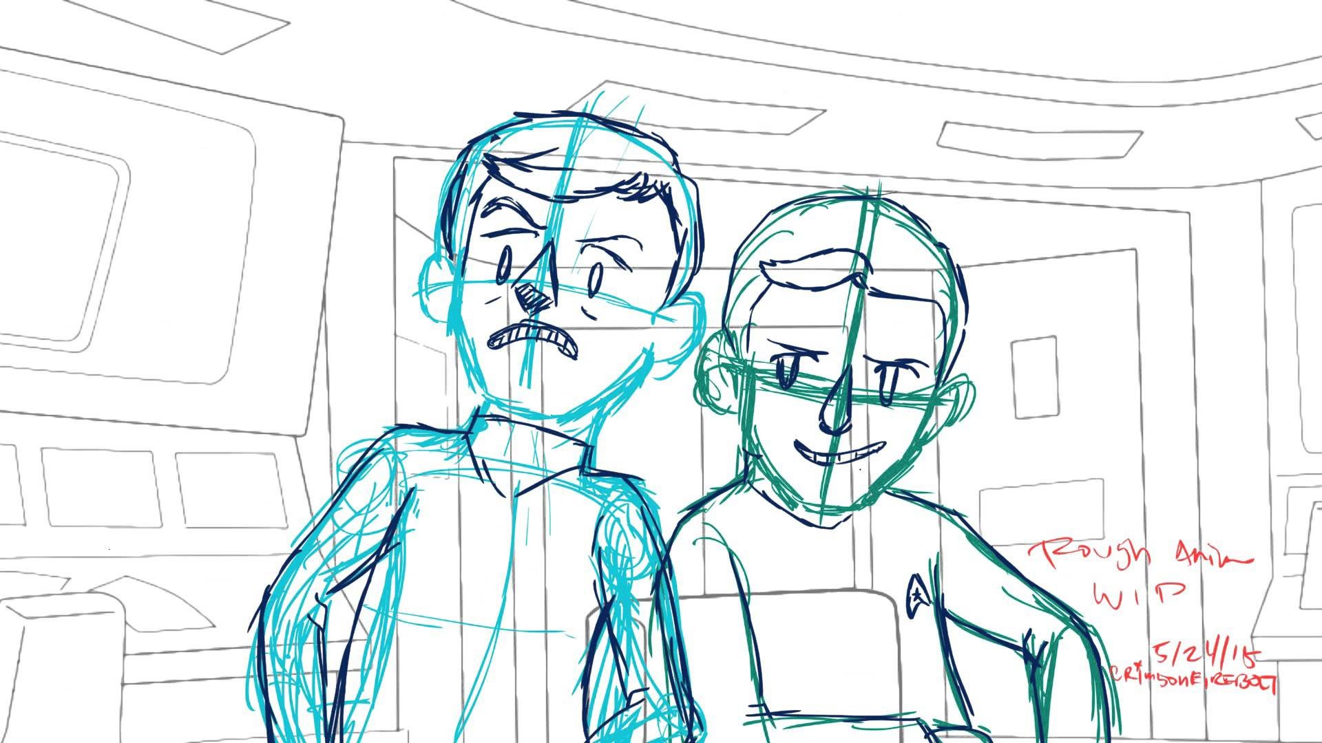 ArtStation - (unfinished) fan animation - Star Trek, "Operation ...