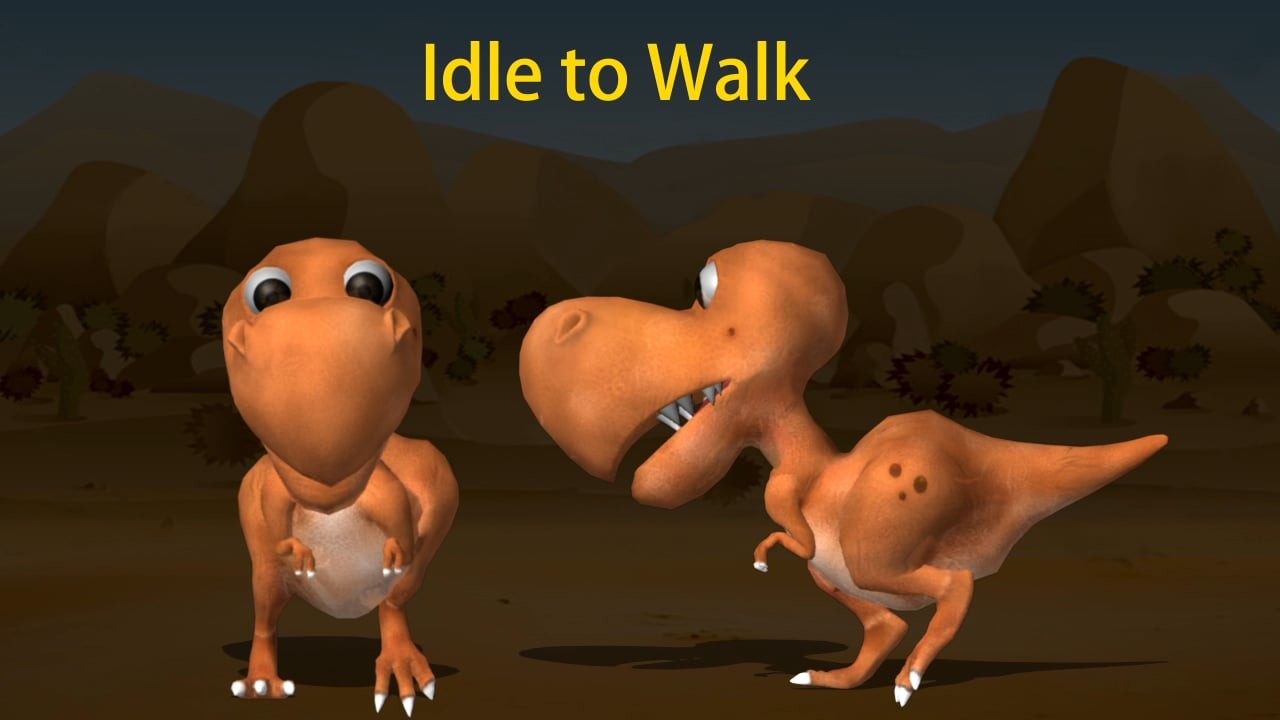 ArtStation - T-Rex Animations