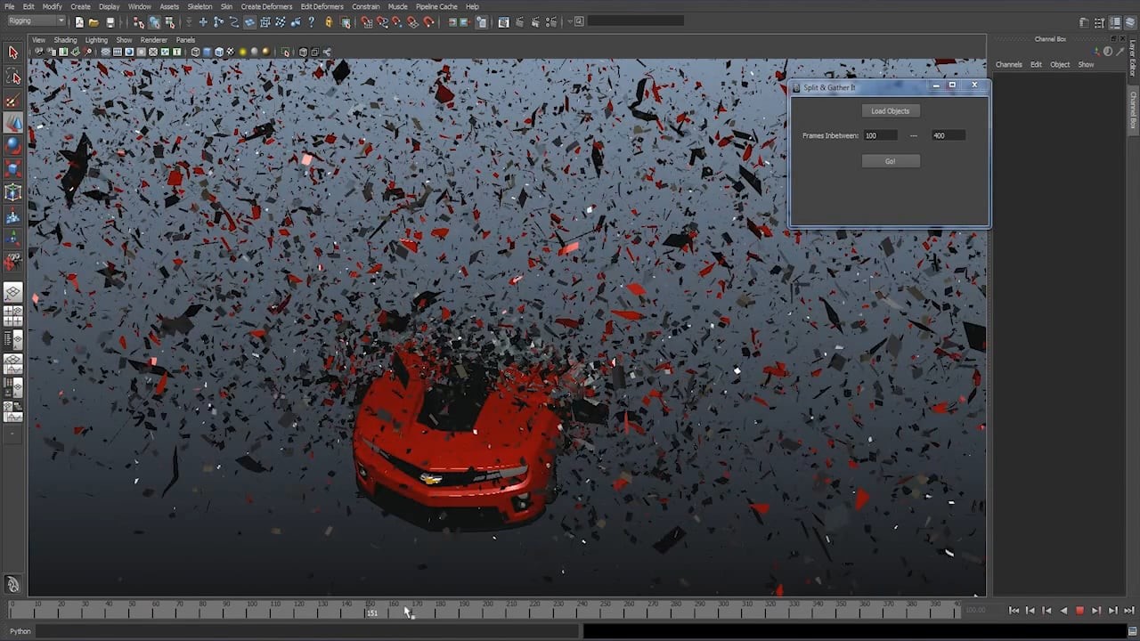 ArtStation - Rigging Demonstration Car