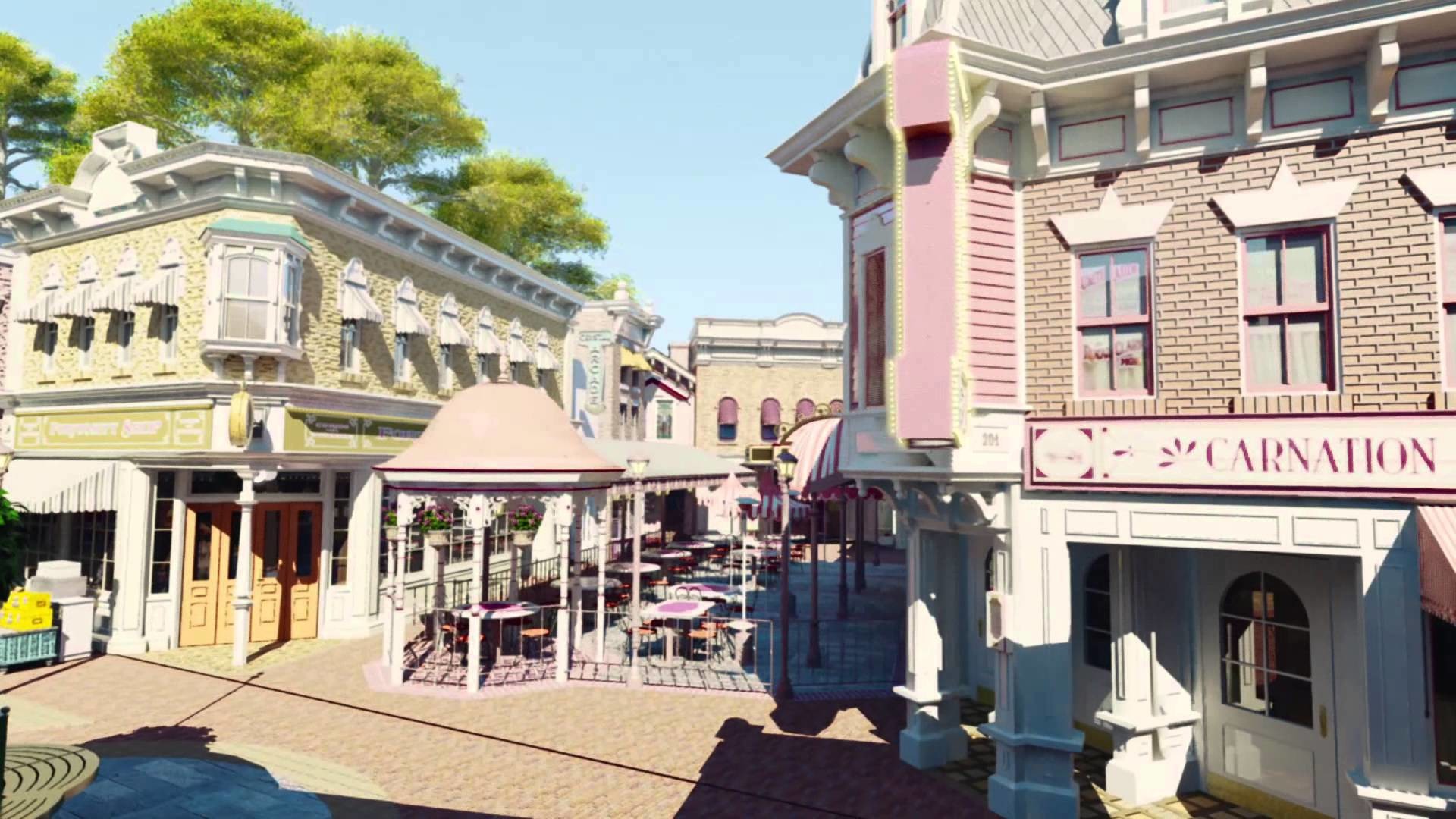 ArtStation - DISNEYLAND MAINSTREET BUILDINGS