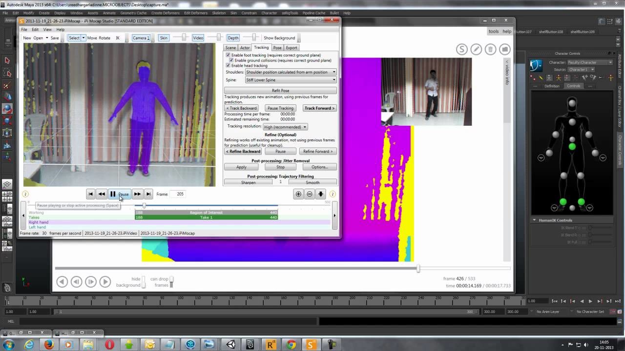 ArtStation - Kinect motion capture
