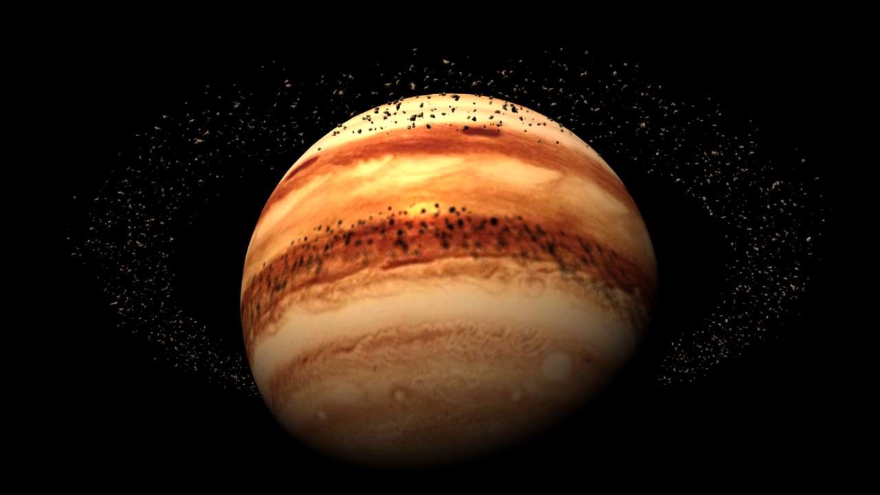 ArtStation - Simulation of Jupiter's rings