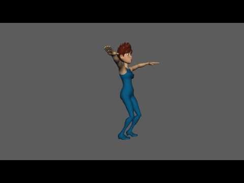 ArtStation - Dance Girl Animation