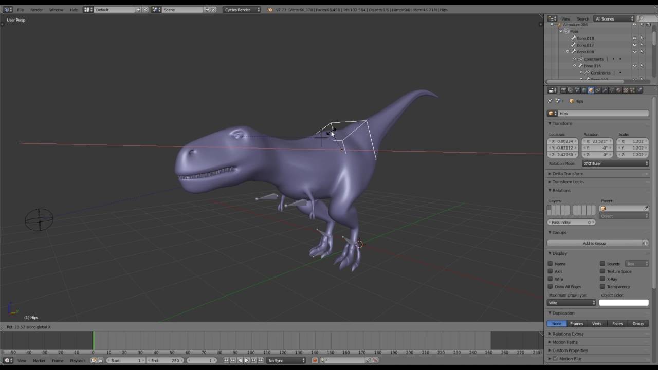 ArtStation - T-Rex experimental project