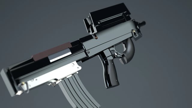 ArtStation - Ghost in the shell BB gun