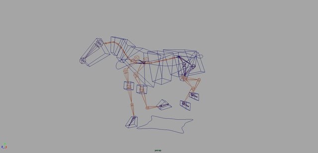 ArtStation - Horse_Rig