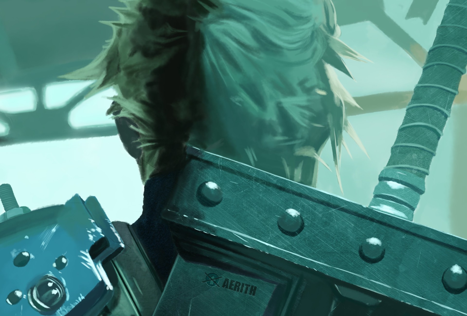 ArtStation - Speed Painting 37: Final Fantasy VII & XV