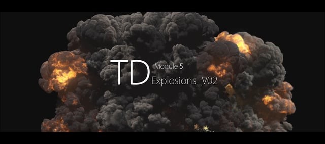 ArtStation - R&D_Explosions_V02