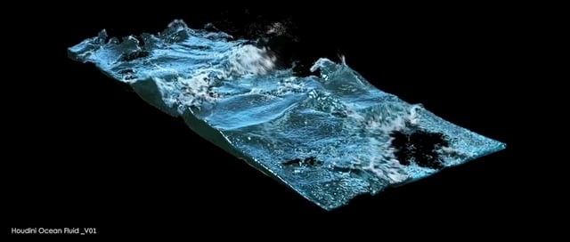 ArtStation - Houdini Ocean Fluid