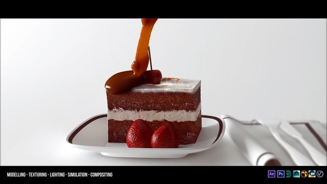 ArtStation - Food visualization