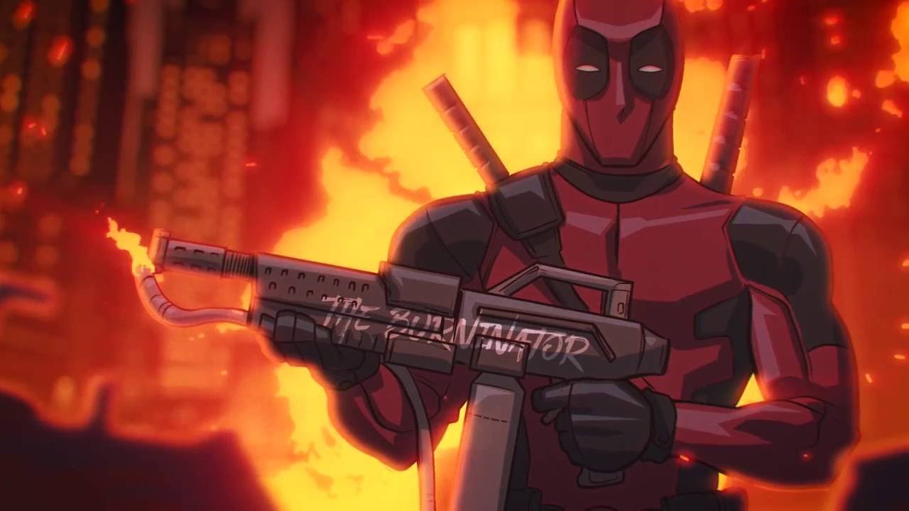ArtStation - Deadpool Animation | After Effects "Anime Style" Fire