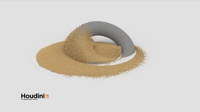 ArtStation - Sand test 01 - Houdini FX