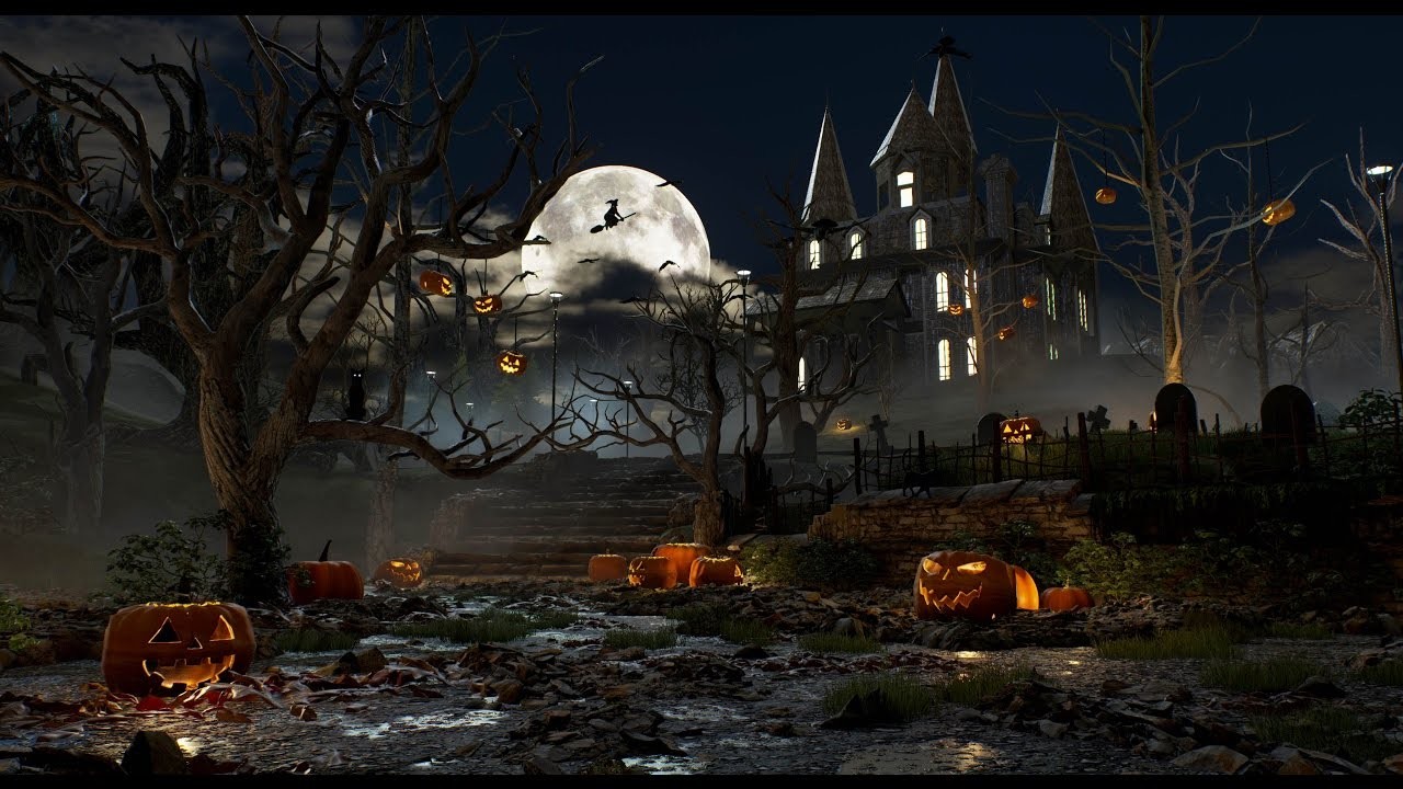 ArtStation - Spooky House - Unreal Engine 4