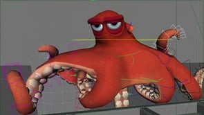 ArtStation - Finding Dory Rigging