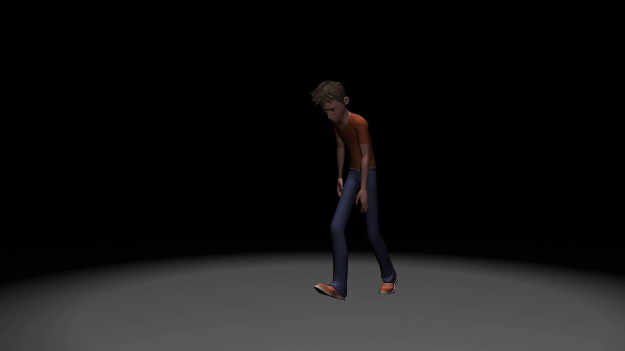 ArtStation - Portfolio III Final Sad Walk