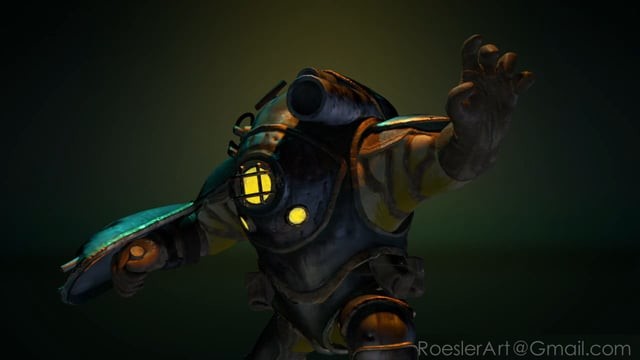 ArtStation - Demo Daddy Character Model