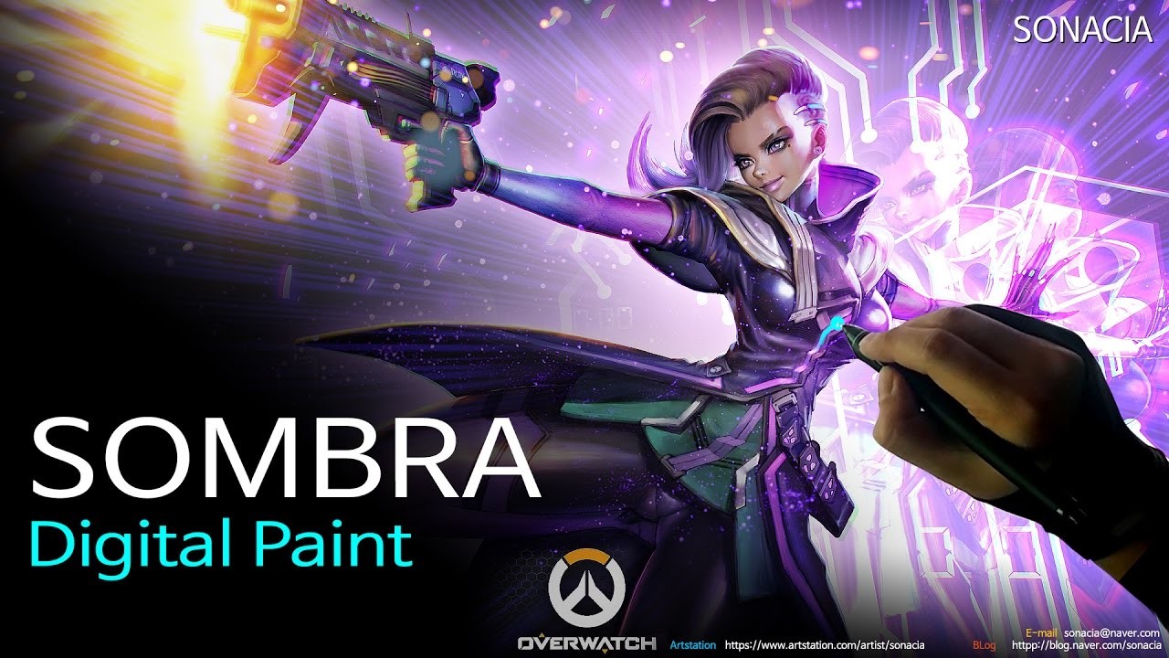 ArtStation - SOMBRA Fan Art