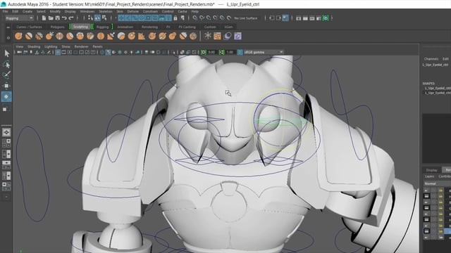ArtStation - Rigging Demo Reel October 2016